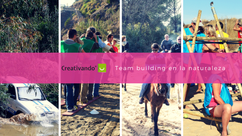 Actividades de team building en la naturaleza - Creativando Eventos